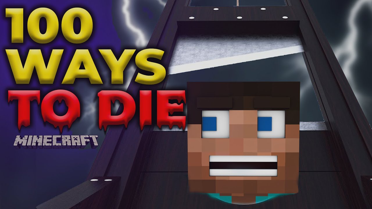 100 ways to die in minecraft - memes compilation 16+ - YouTube