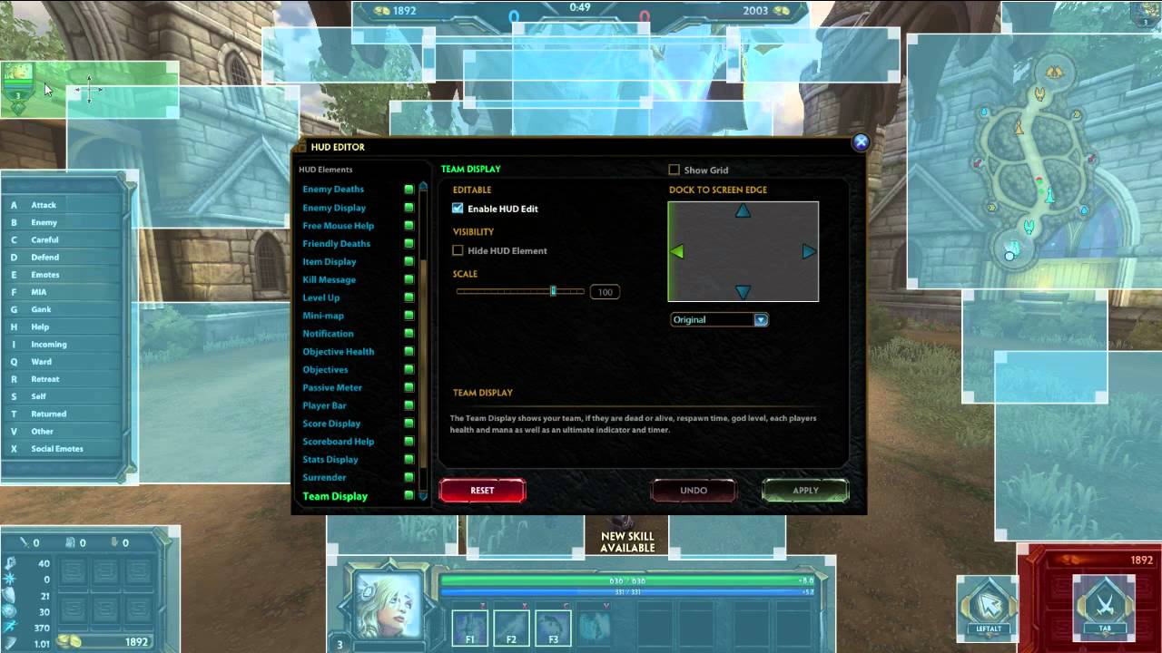 Smite: Reverting to the old HuD - YouTube