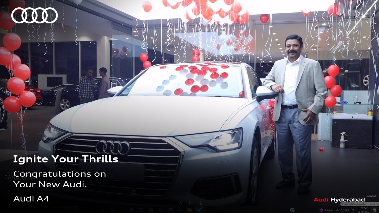 Luxury Car Audi A6 Delivery || Audi Hyderabad - YouTube
