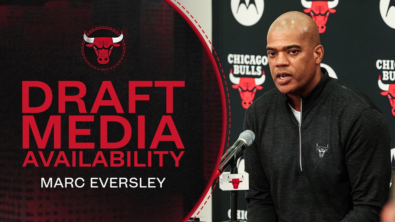 2025 Post-NBA Draft Media Availability - Marc Eversley | Chicago Bulls ...