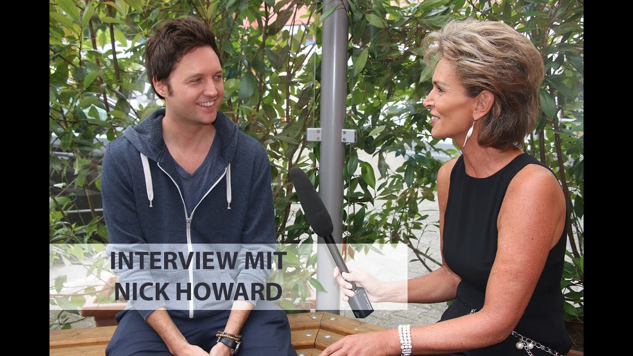 Nick Howard Interview auf Deutsch (in German) rare - YouTube