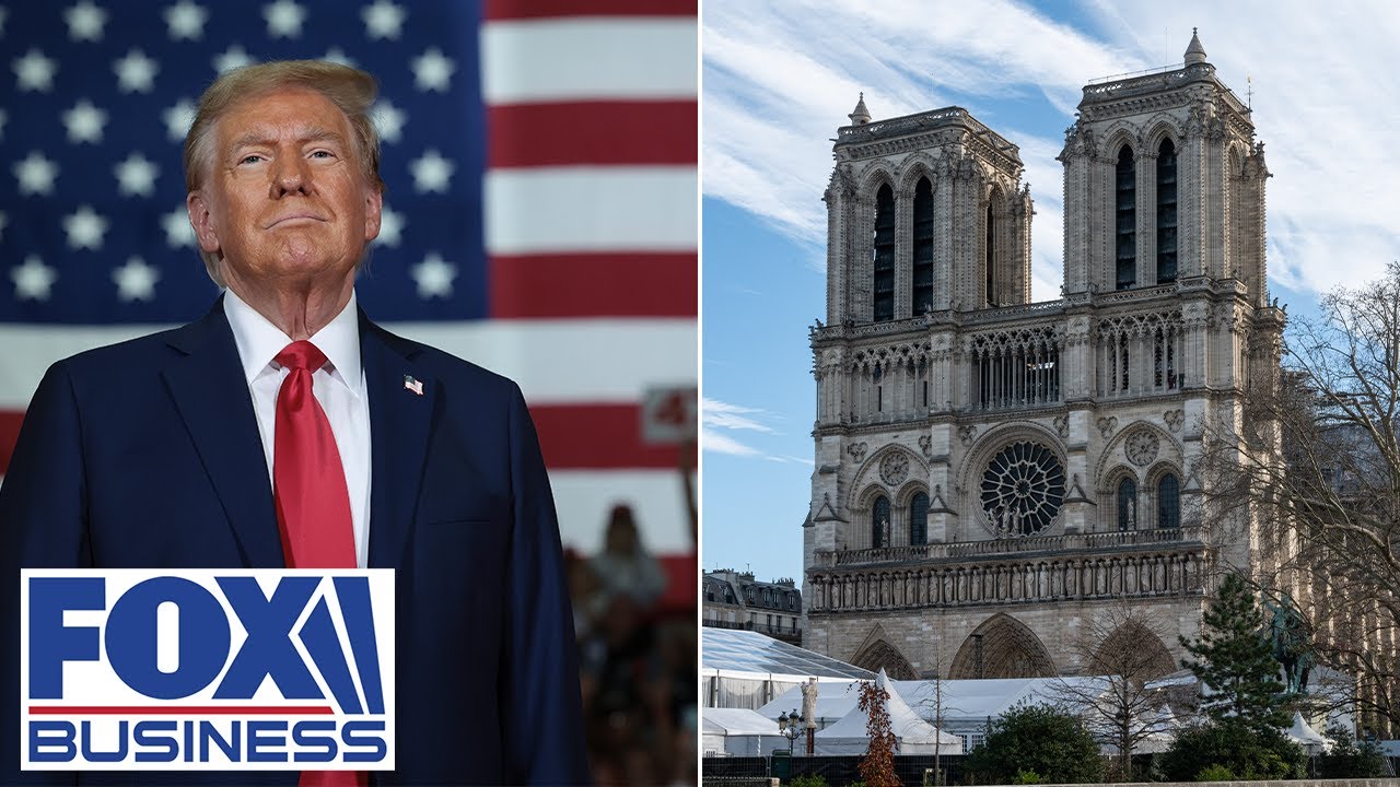 LIVE: President-Elect Trump attends the Notre Dame re-opening ceremony ...