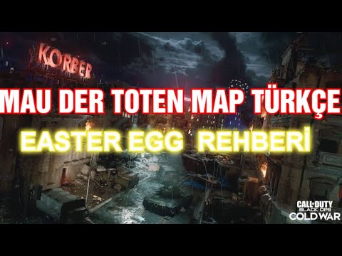 MAU DER TOTEN TÜRKÇE EASTER EGG BİTİRME REHBERİ |  COD BLACK OPS COLD WAR ZOMBİES