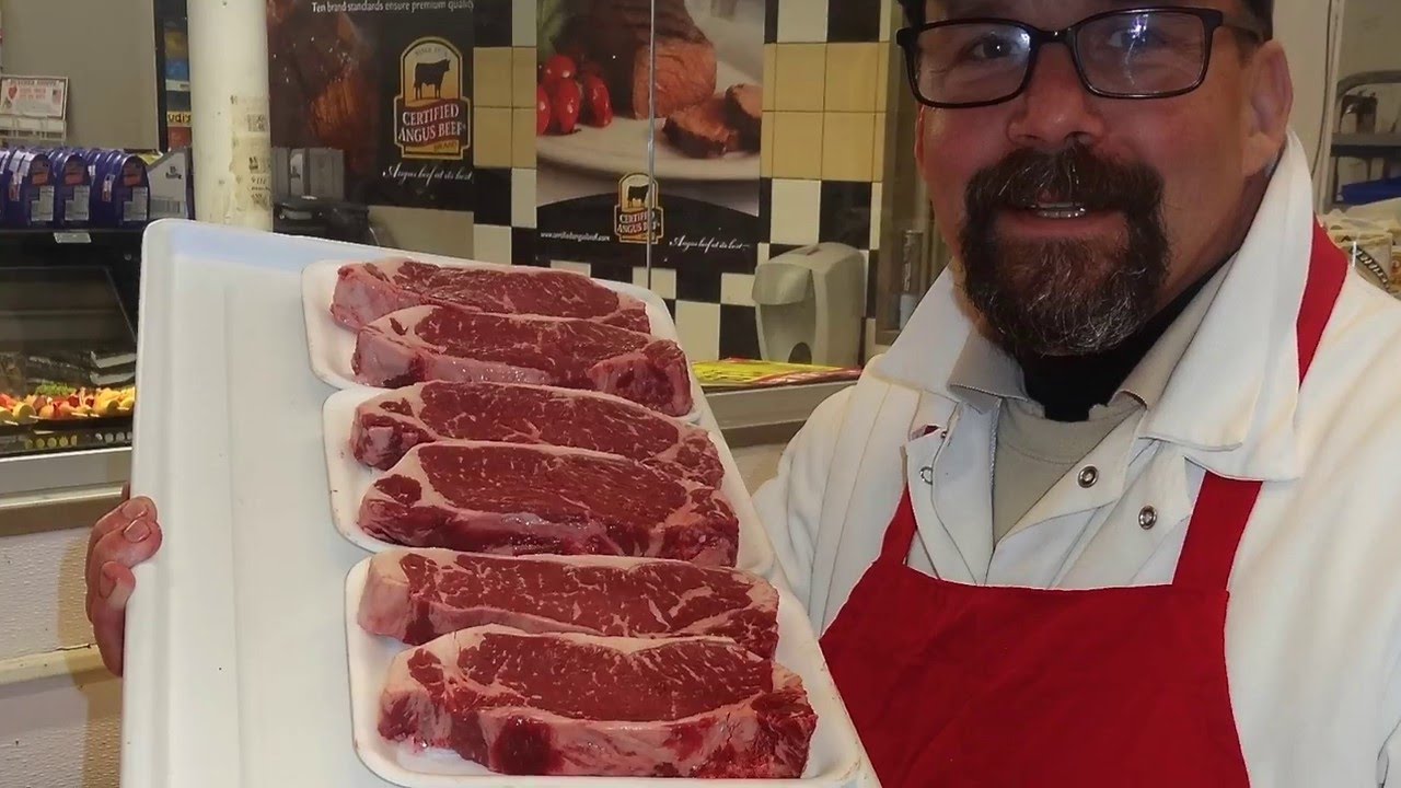 CAB Prime New York Boneless Strip Steak - YouTube