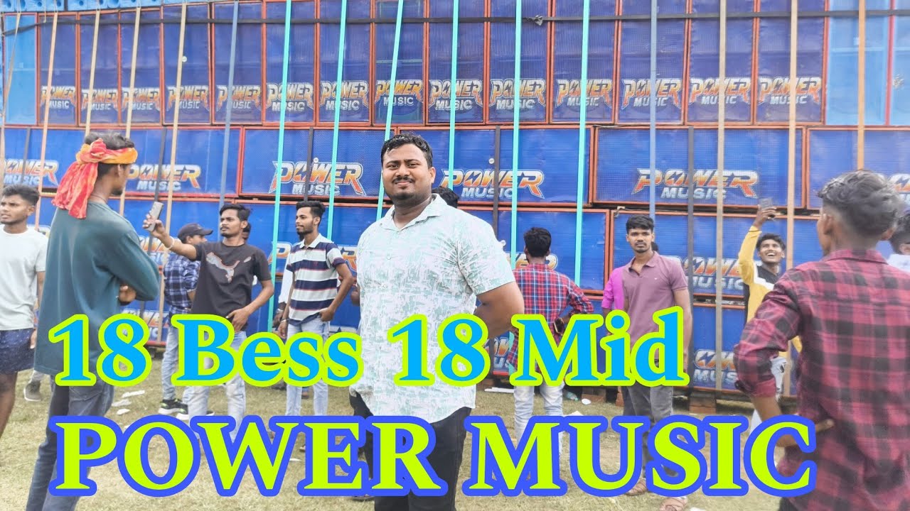Power Music// Dj Sarzan Box competition// Sound Check Sabse Bada Setup ...