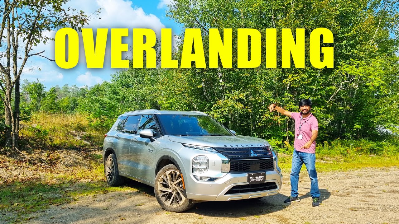 Off-Roading The New Mitsubishi Outlander PHEV | Testing The S-AWC - YouTube