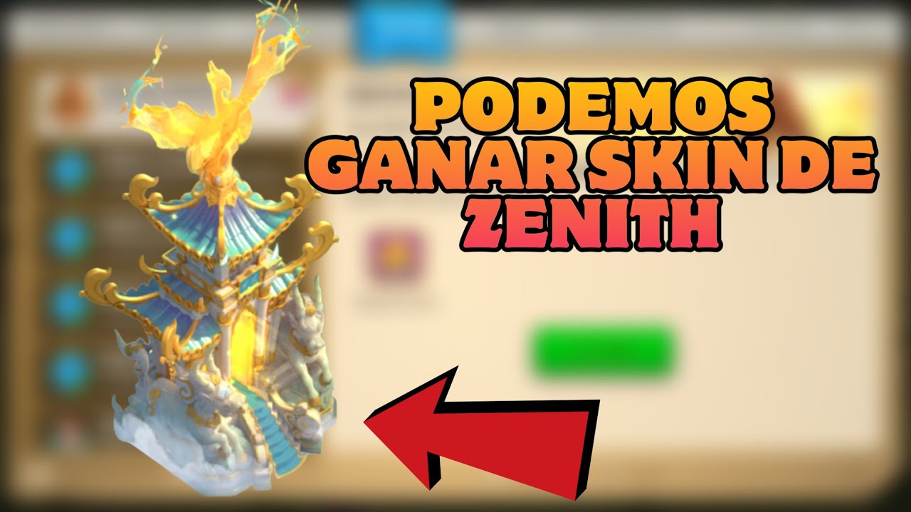SKIN DE ZENITH DE PODER PARA TODOS - Rise of Kingdoms - YouTube