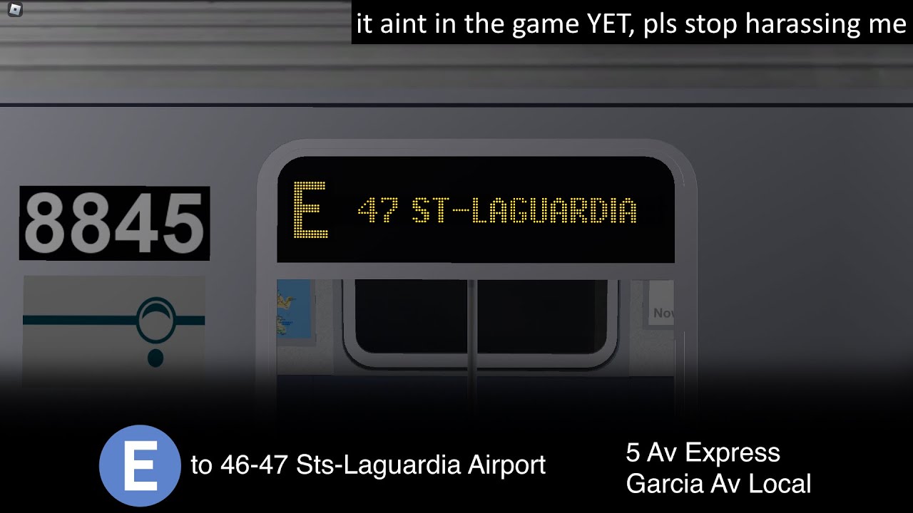 PTA Subway: R160 (E) Train to 46th-47th Sts-Laguardia Airport ...