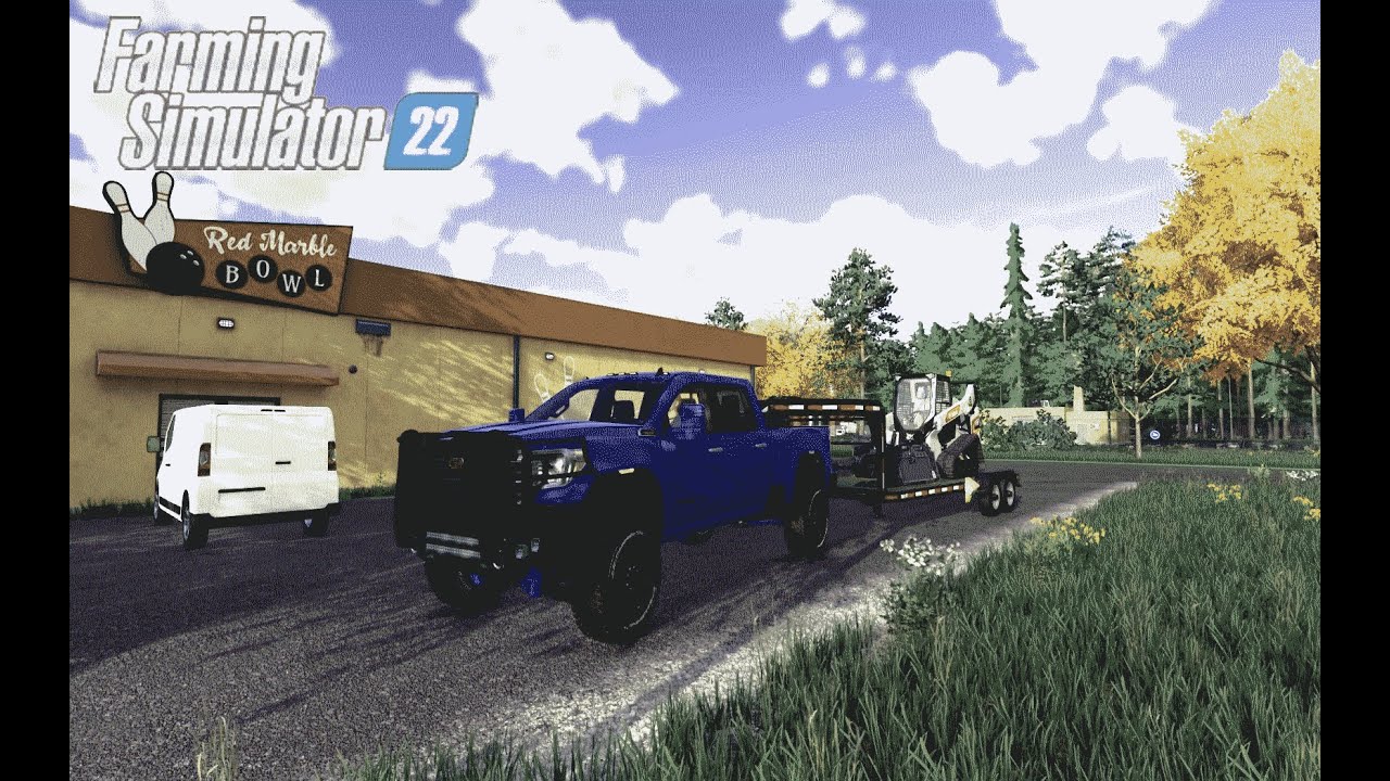 Fs22 -Tree removal - bowling alley - YouTube