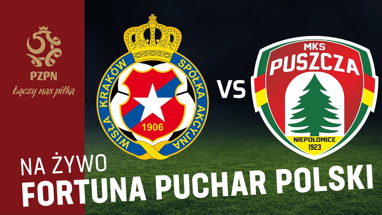 Fortuna Puchar Polski: WISŁA KRAKÓW – PUSZCZA NIEPOŁOMICE (RETRANSMISJA ...