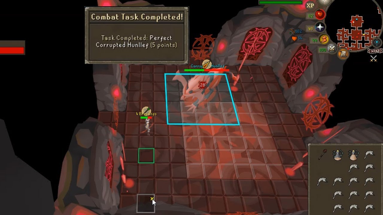 Perfect Corrupted Hunllef OSRS | Master Combat Achievement Task OSRS ...