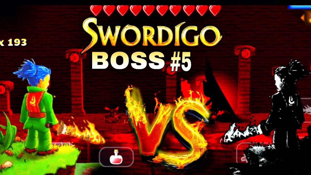 SWORDIGO BOSS Fight World's End Keep #5 gameplay GAME THE ENO - YouTube