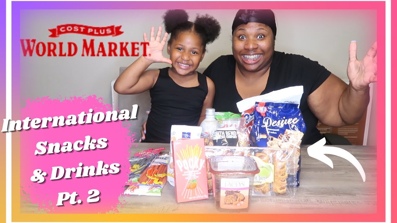 4 year Toddler Tries INTERNATIONAL SNACKS & DRINKS! | Round 2 World ...
