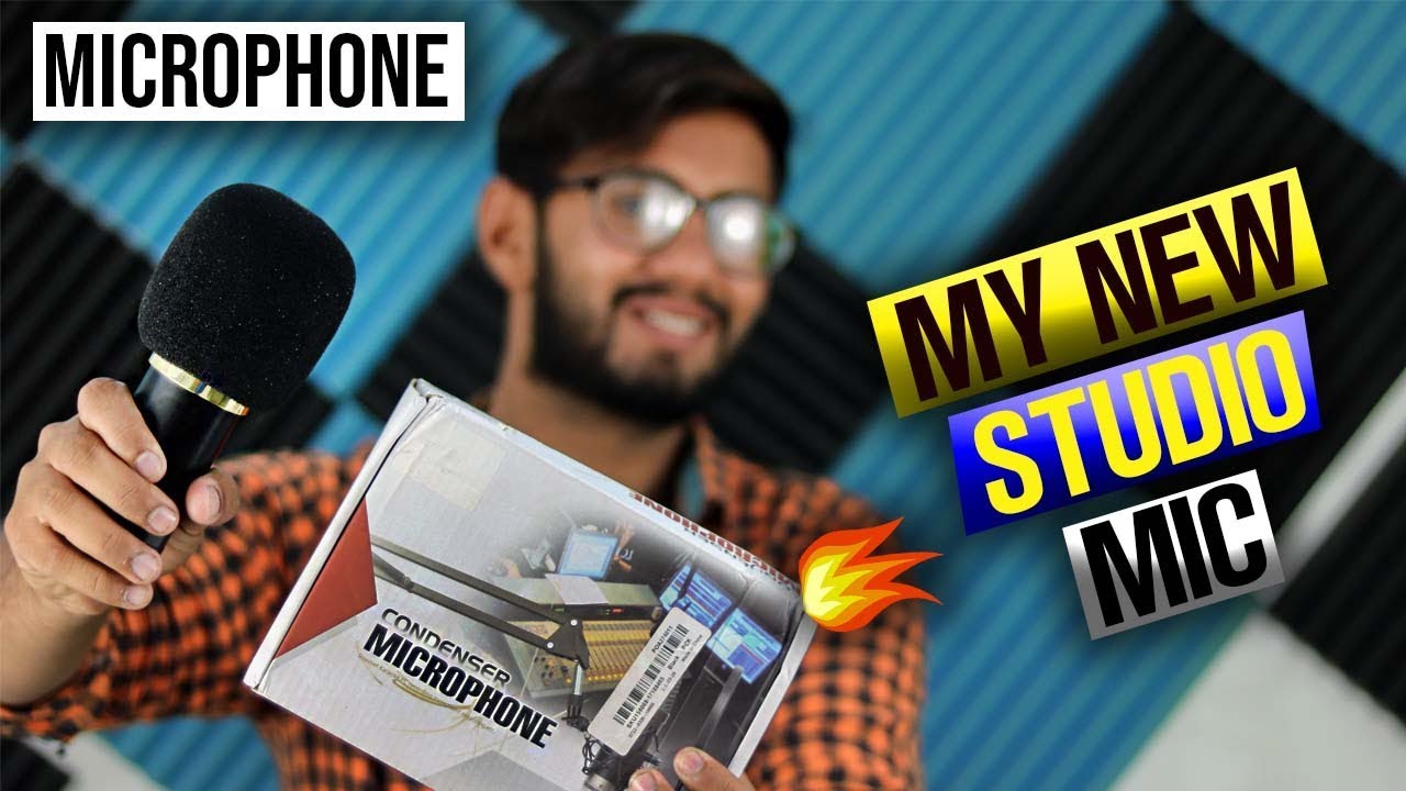 Best studio Microphone🎙 for interview, poetry, singing🎤 and voice overs ...