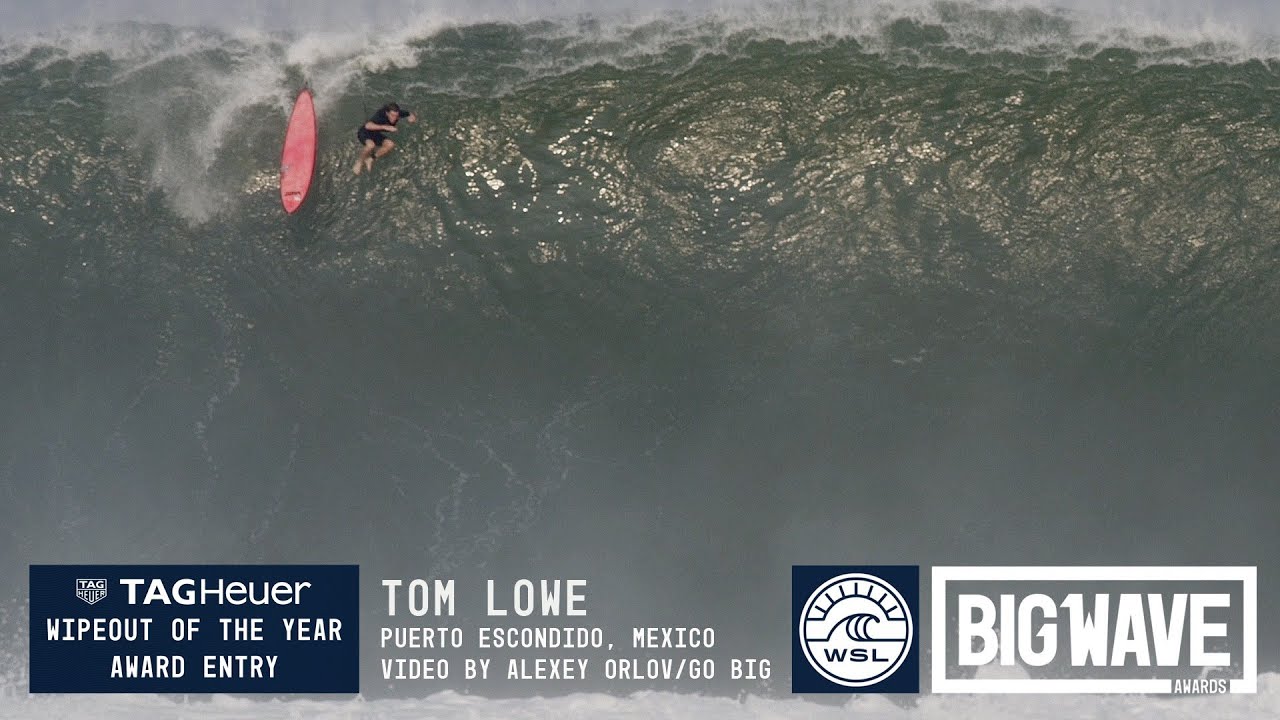 Tom Lowe at Puerto - 2016 TAG Heuer Wipeout Entry - WSL Big Wave Awards ...