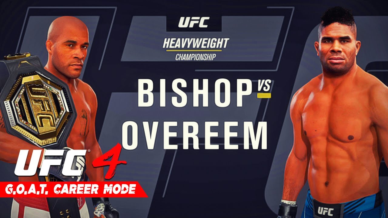 UFC 4 "ANDRE BISHOP" CAREER MODE EP 19 - DEFENDING UFC HEAVYWEIGHT ...
