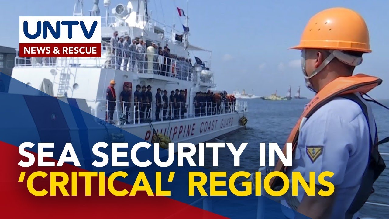 PCG intensifies maritime law enforcement in 6 critical regions - YouTube