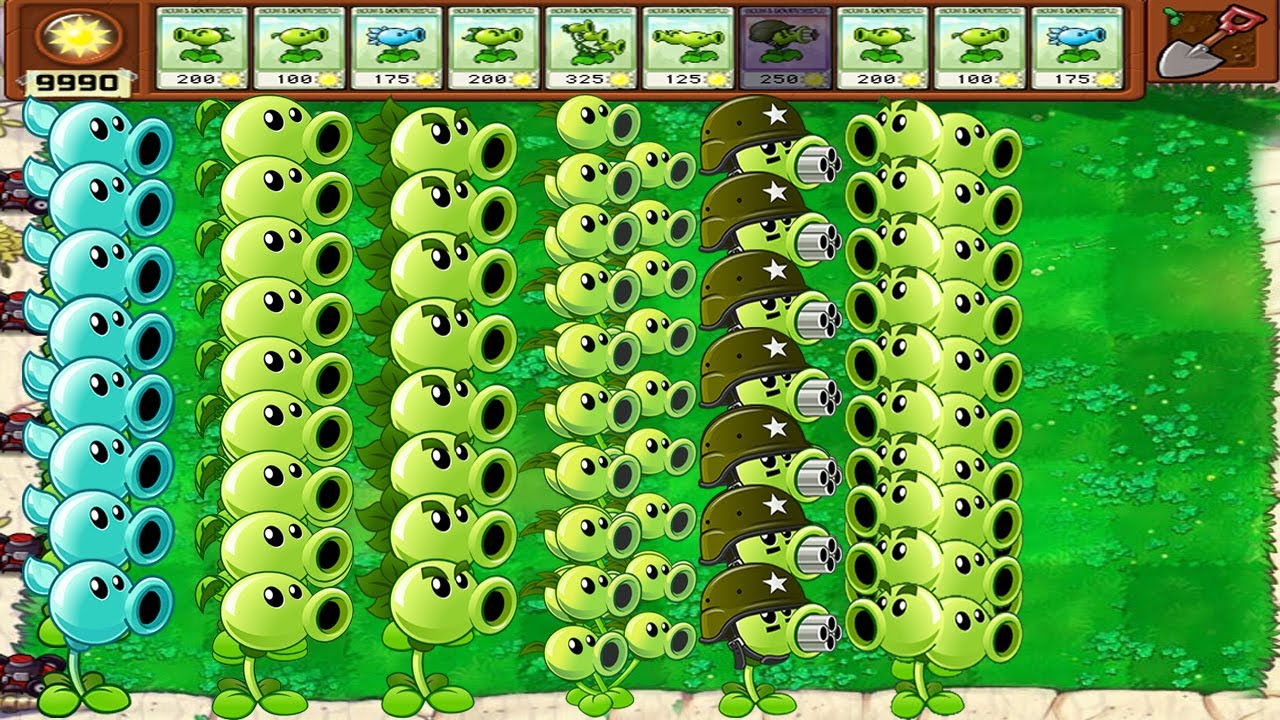 999 Pea PvZ Mod vs Dr. Zomboss Epic Hack 100% Plants vs Zombies - YouTube