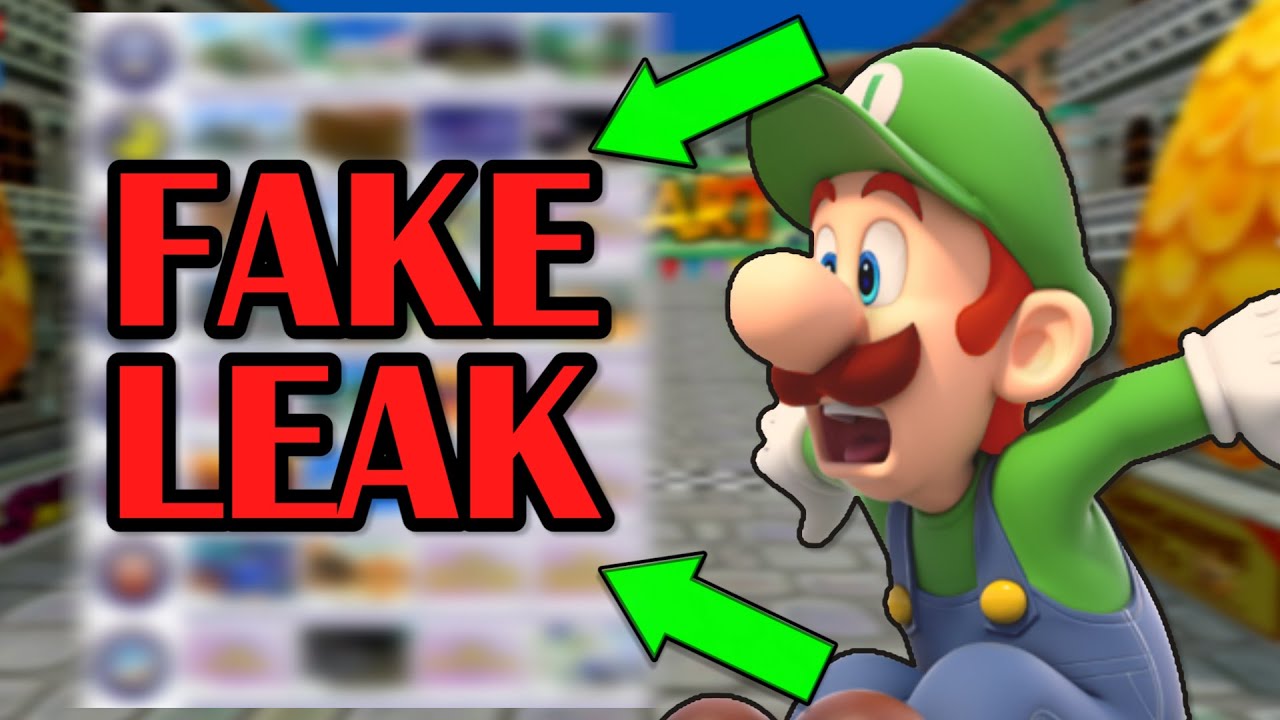The Mario Kart 8 Booster Pack Leak is FAKE Realtime YouTube Live View ...