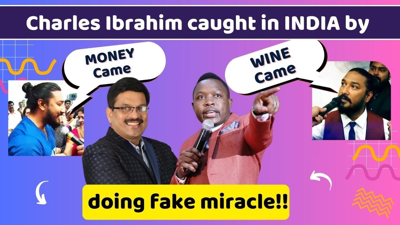 Charles Ibrahim caught in INDIA by doing fake miracle!! || Johannesburg ...