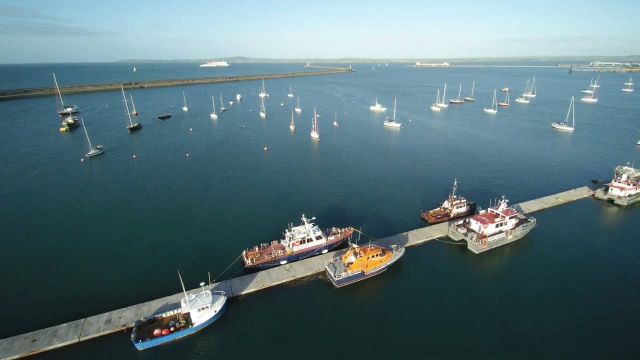 Holyhead Marina, Anglesey, North Wales, - YouTube