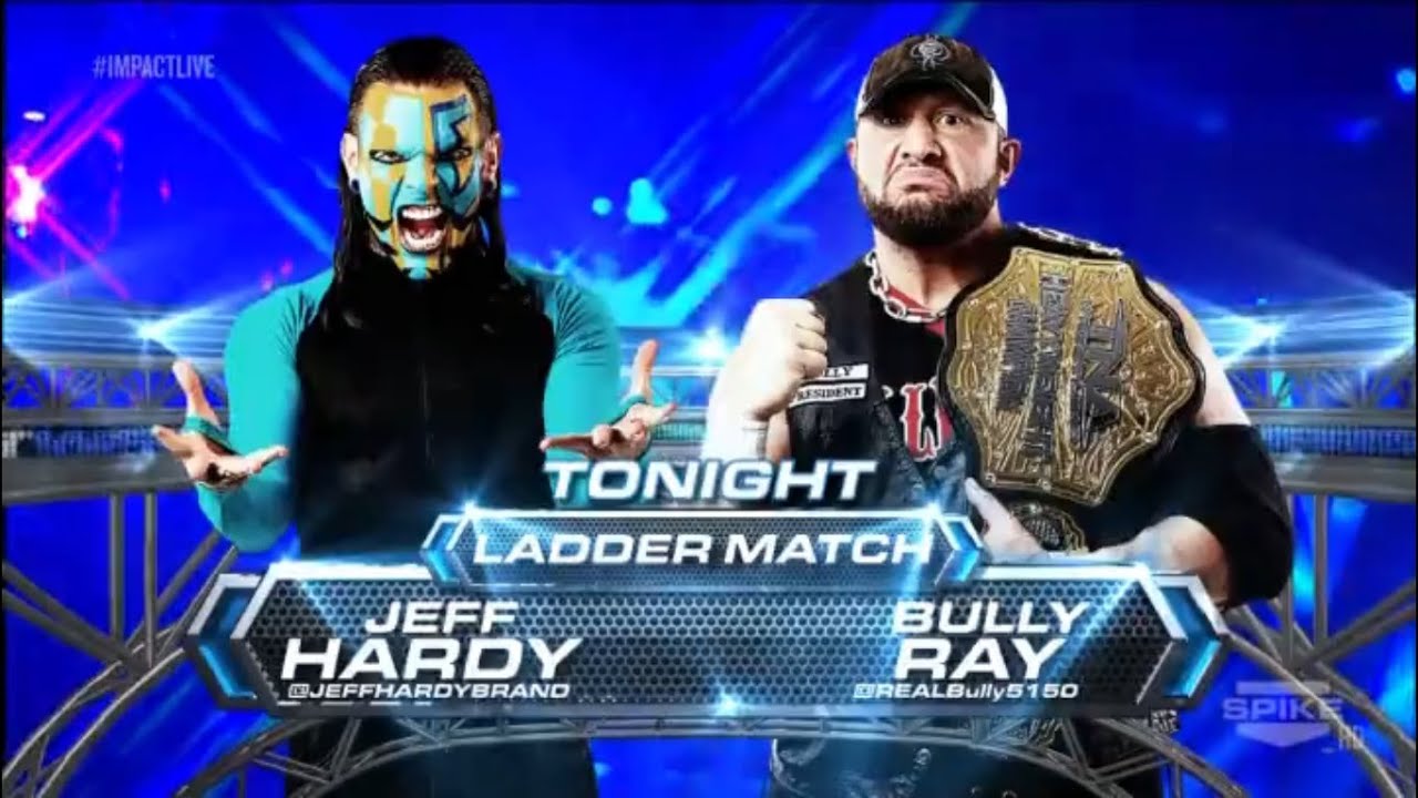 Jeff Hardy vs Bully Ray Ladder Match - YouTube