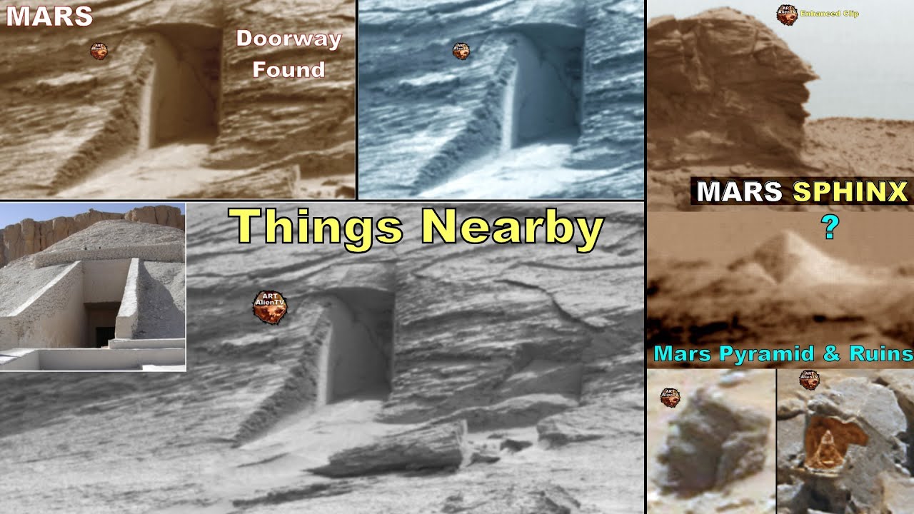 MARS Doorway Entrance - All The Things Nearby. ArtAlienTV - YouTube