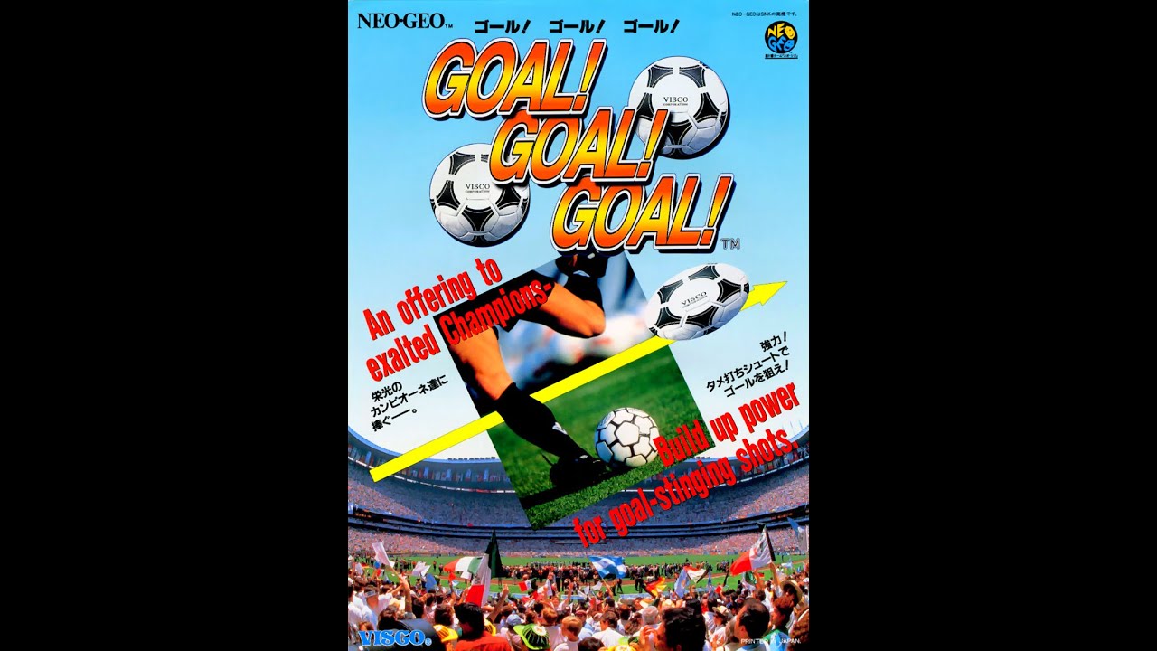 Goal! Goal! Goal! (1995) [Neo Geo - Longplay - Arcade] - YouTube