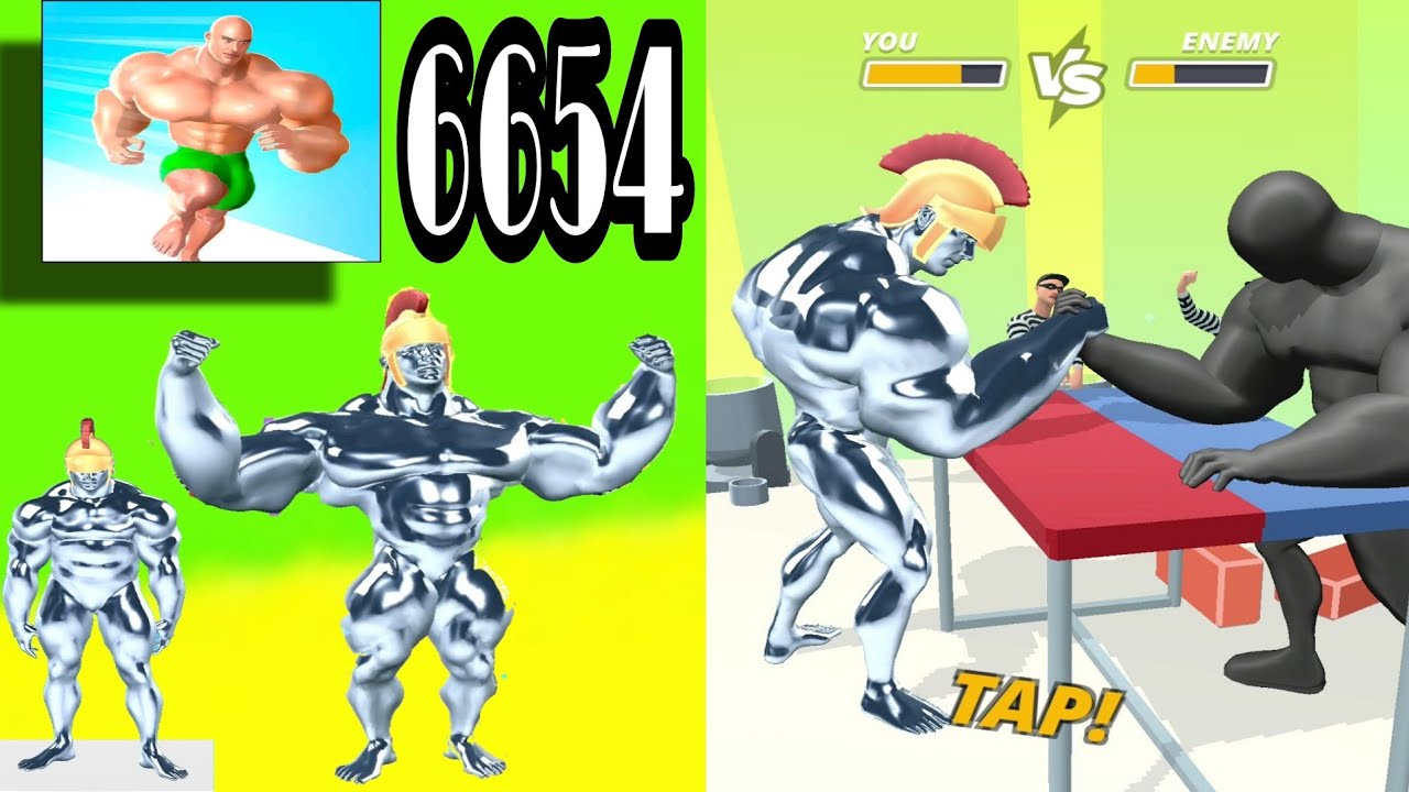 Muscle Rush: GameplayWalkthrough All Levels - YouTube