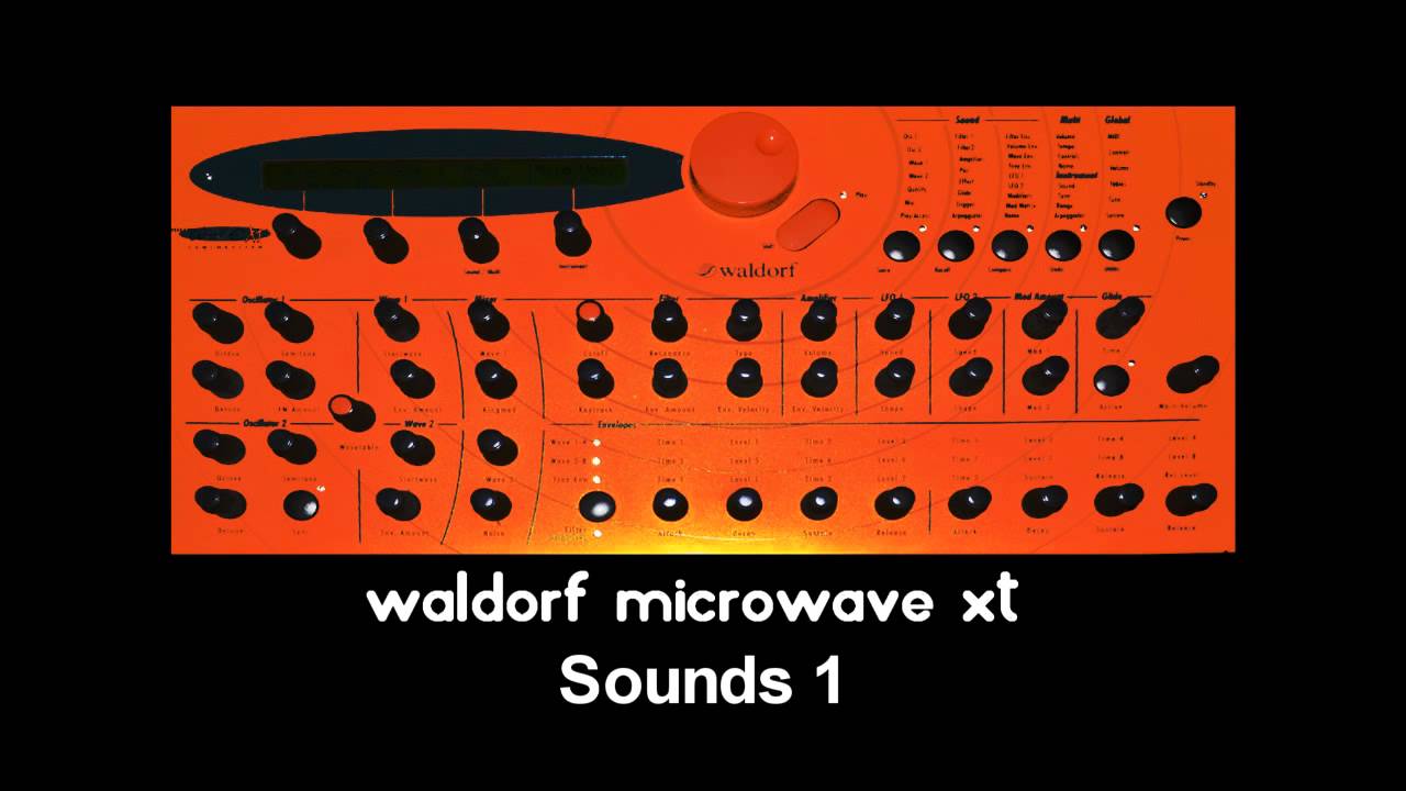 Waldorf Microwave XT - Sounds 1 - YouTube