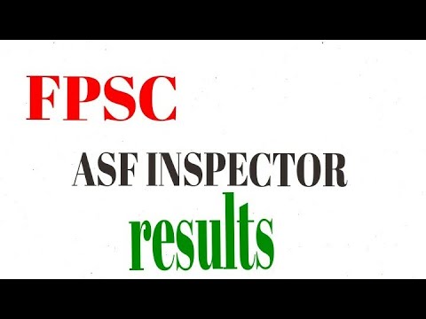 Fpsc ASF inspector results F.4-226-2019-R-21-07-2020-DR - YouTube