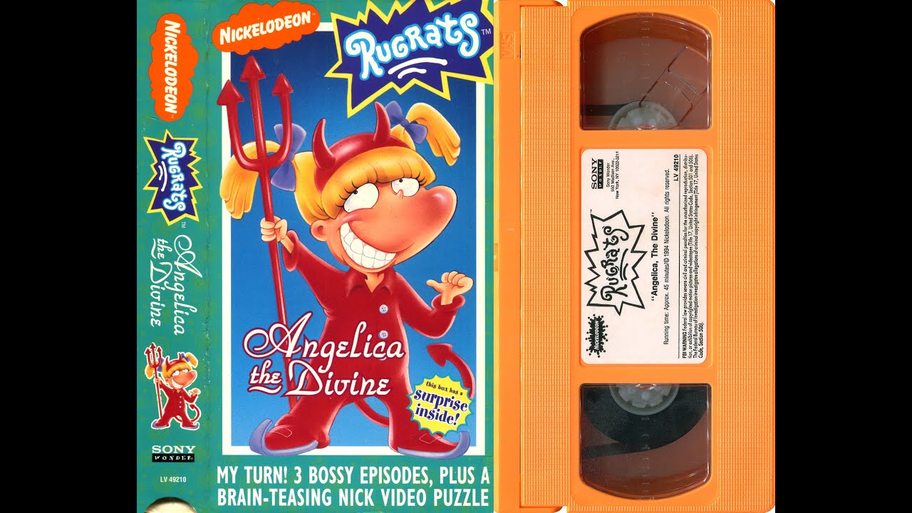 Opening/Closing to Rugrats - Angelica the Divine (US VHS; 1994) - YouTube