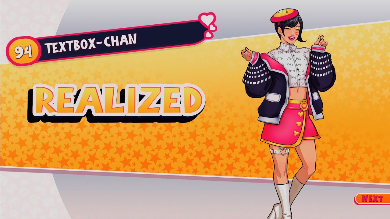 Realizing Textbox-Chan - Date Everything! (No Commentary) - YouTube