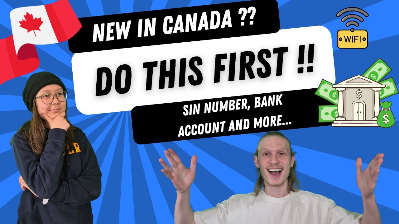 Just Landed in Canada? Do This First! (5 Essential Steps) - YouTube