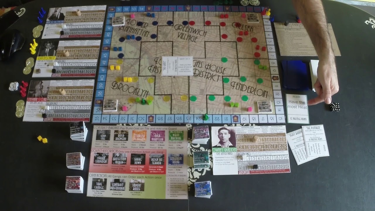 Prohibition Board Game - YouTube