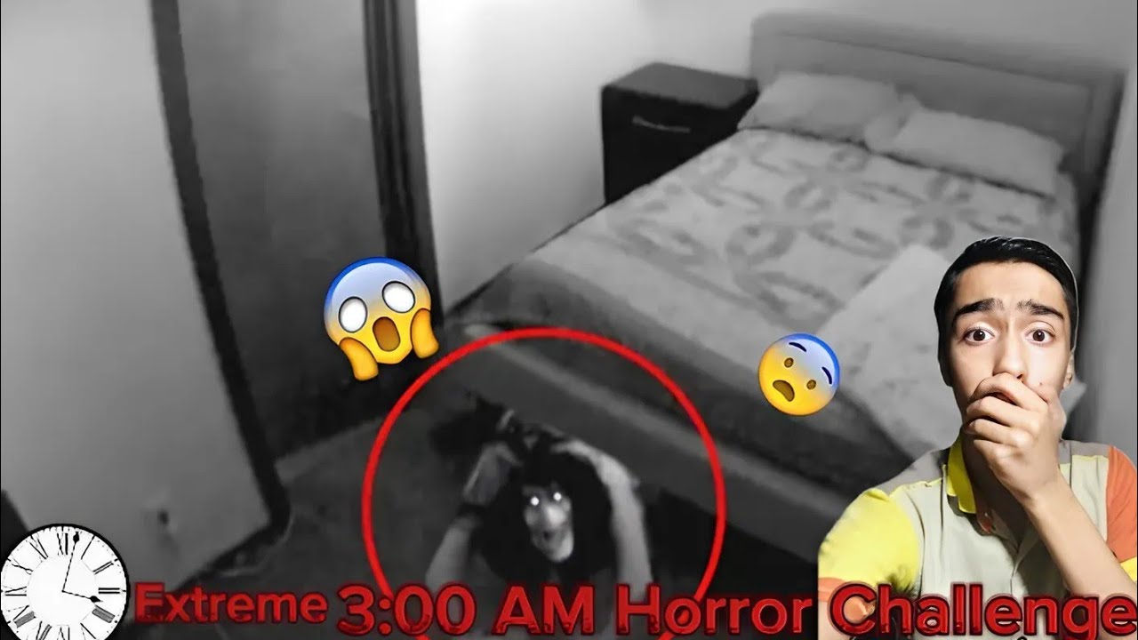 *Extreme* 3AM Scary 😳 Video Challenge " We Found Her Under The Bed ...