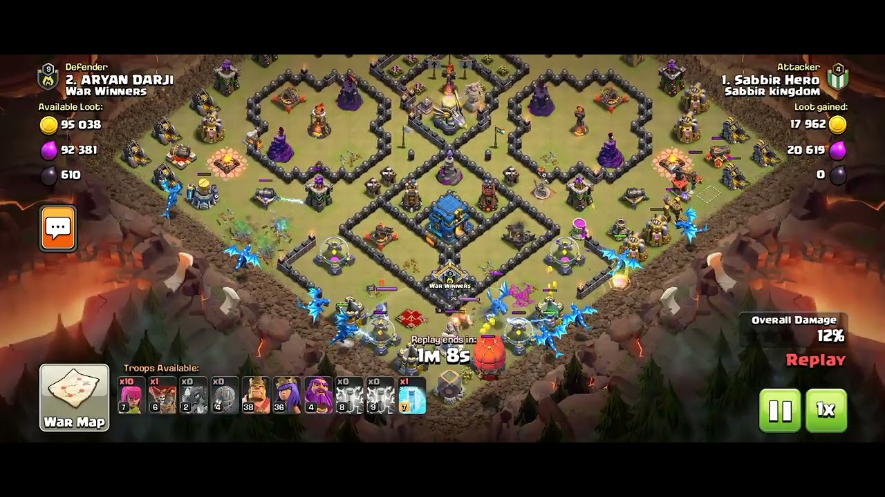 I didn't get 3 star for the Inferno Towers.the power of Inferno tower ...