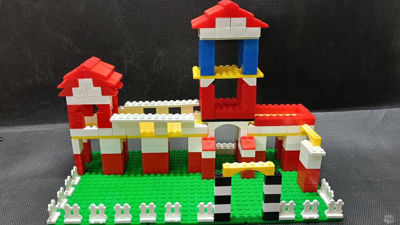 Build Dream Houses & Furniture | How to Make Home | Bricks | Lego Block ...
