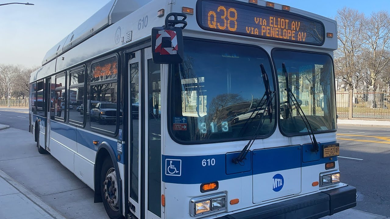 MTA Bus Company: 2012 New Flyer C40LF CNG #610 On The Q38 ...