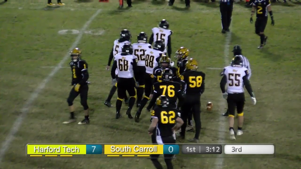 CMSportsNet Highlights -- Harford Tech vs South Carroll Football 11-26 ...