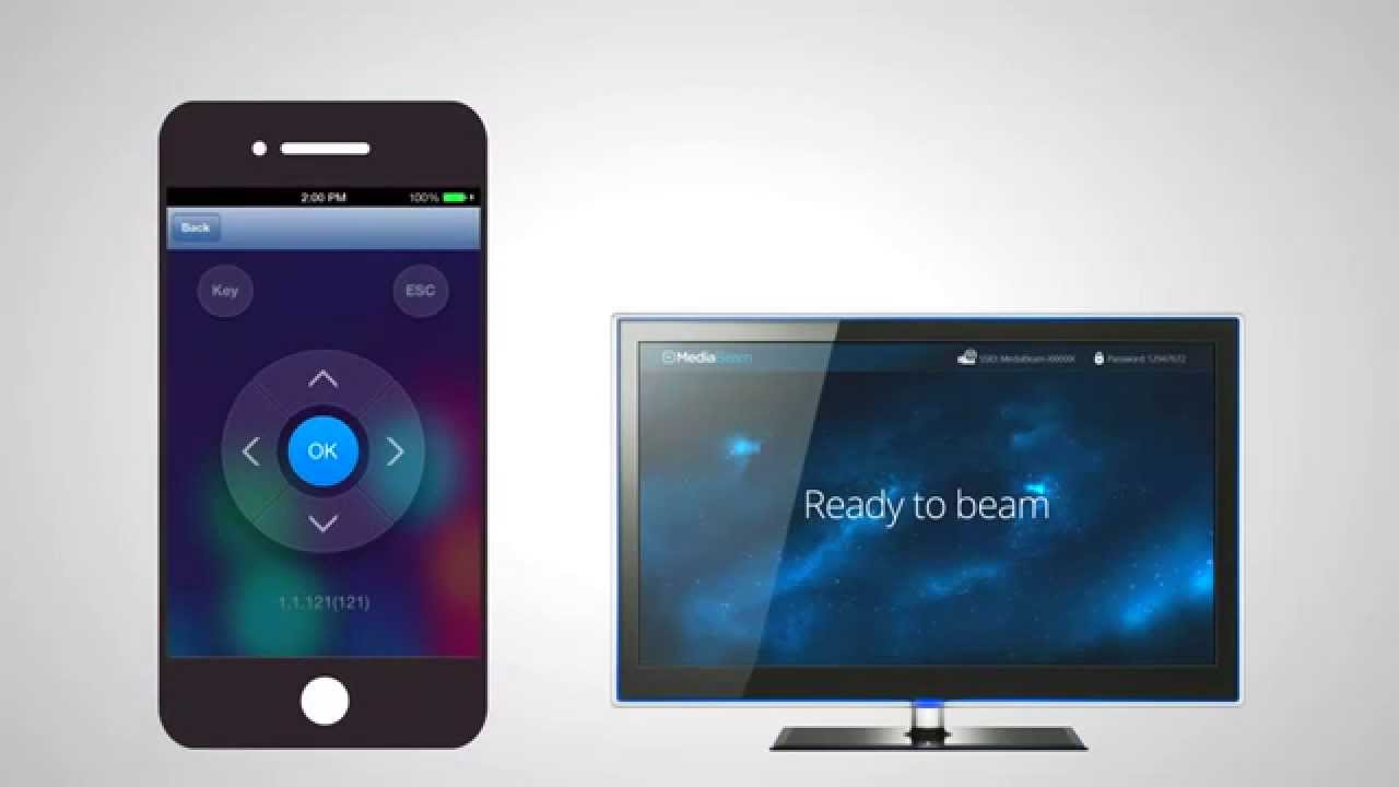 Ematic MediaBeam iOS Guide - YouTube