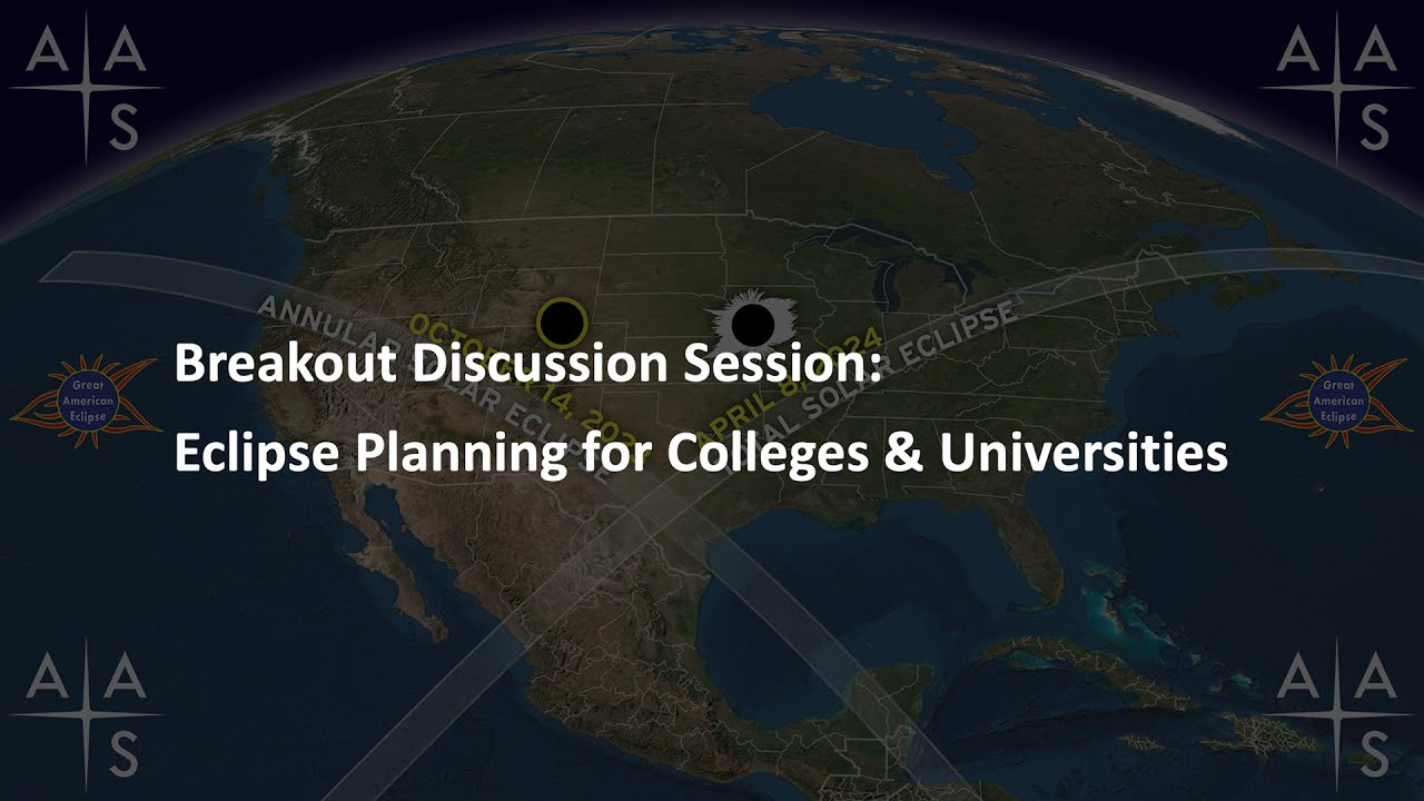 Breakout 8: Eclipse Planning for Colleges & Universities - YouTube