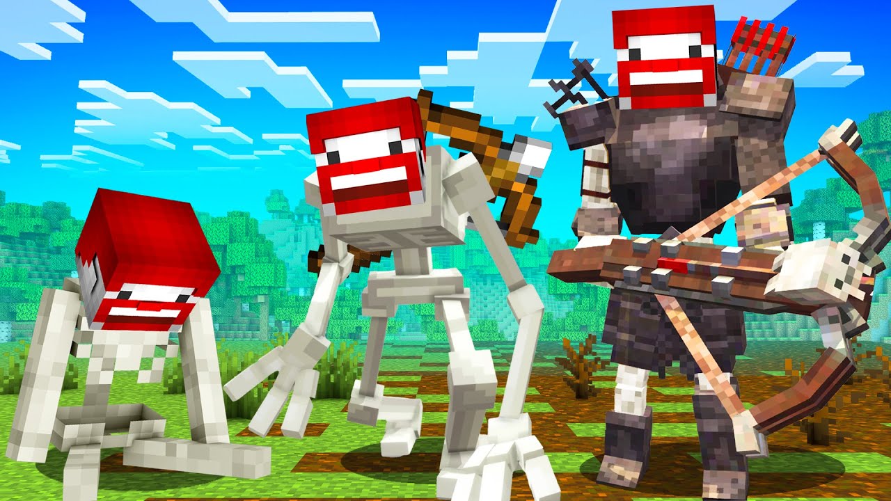 MEIN SKELETT LEBENSZYKLUS in Minecraft - YouTube