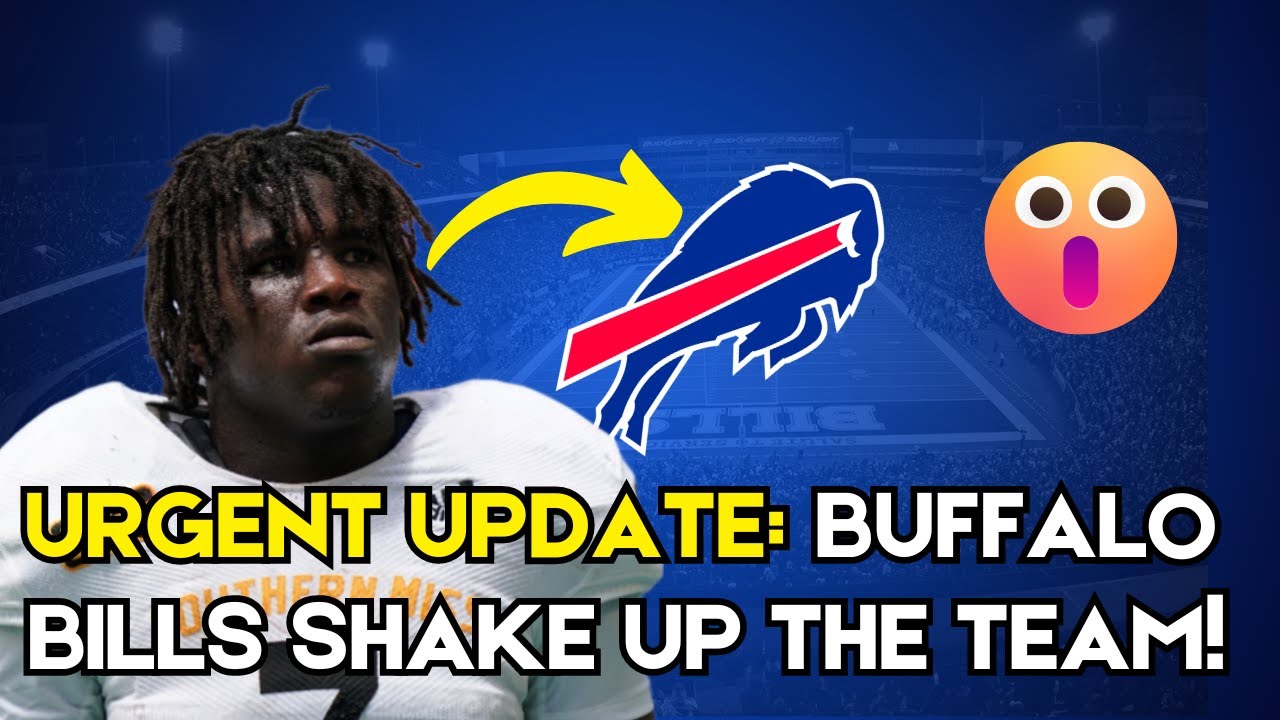 🚨😱 SURPRISE MOVE! BUFFALO BILLS SIGN NEW ROOKIE! BUFFALO BILLS 2024 ...