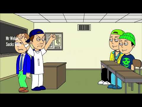 Patrick Writes A Bad Word And Gets Grounded - YouTube