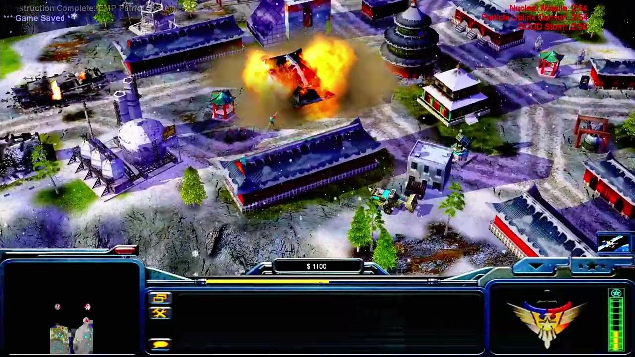 C&C General Zero Hour ( NProject Mod) Generals Challenge Superweapon Vs Infantry (Hard ...