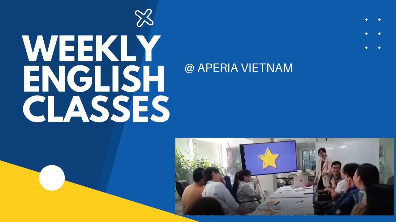 Typical English Classes @ Aperia - YouTube