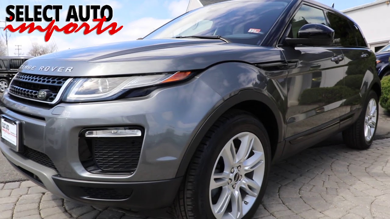 #20577, 2017 Range Rover Evoque SE Premium, Gray, Select Auto Imports ...