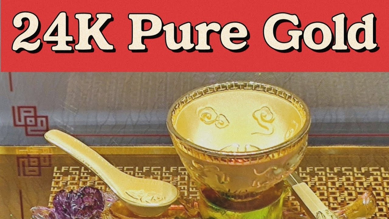 PURE 24 CARAT GOLD SHOP IN CHINA - YouTube