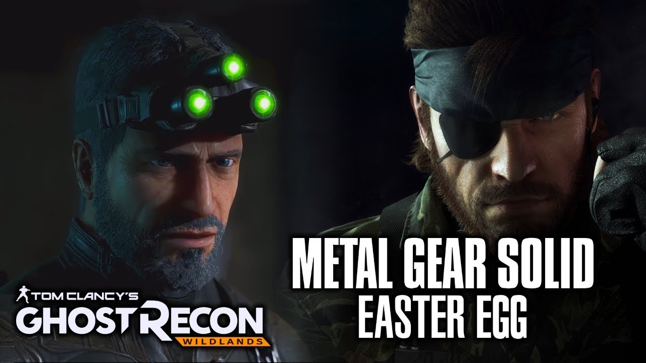 METAL GEAR SOLID Easter Egg in SPLINTER CELL DLC | Ghost Recon ...